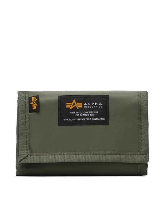 Portfel Alpha Industries Crew Wallet 196928 Khaki | eobuwie.com.pl