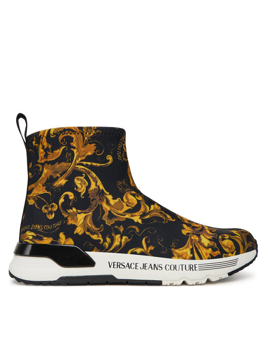 Botine Versace Jeans Couture 79VA3SA4 Negru | epantofi.ro