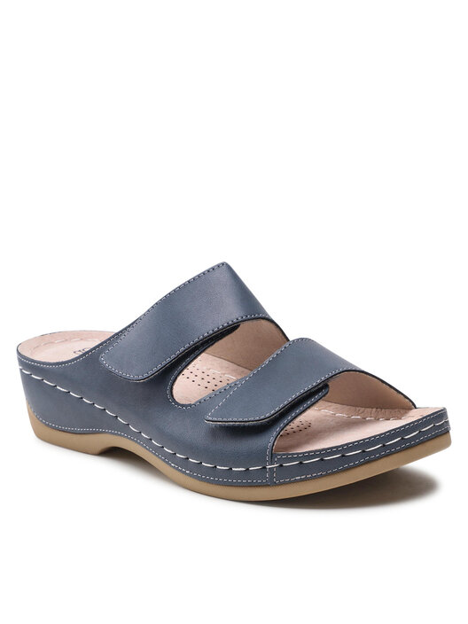 Klapki Go Soft WS127-02 Granatowy | eobuwie.com.pl