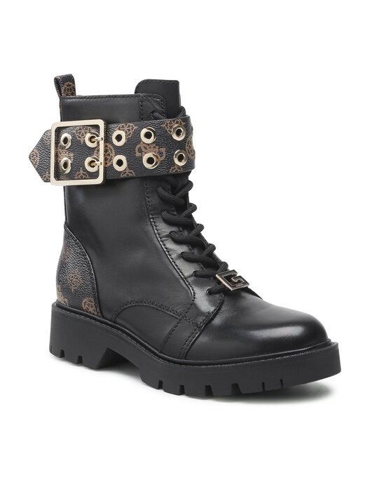 Botine Guess Riter2 FL7R2R FAL10 Negru | epantofi.ro
