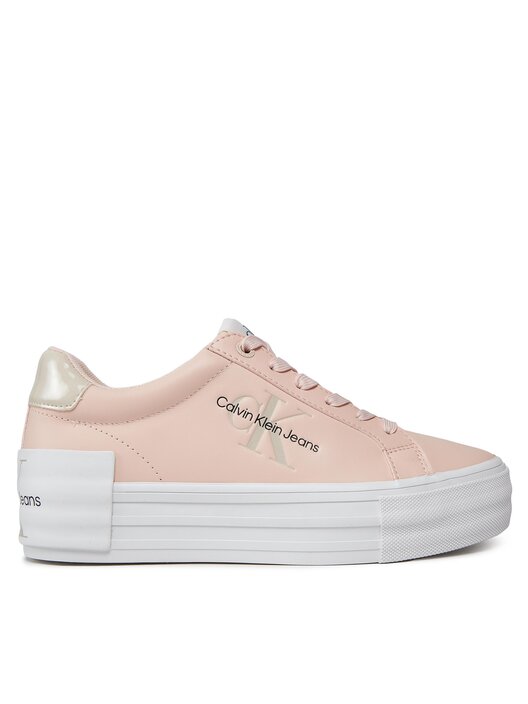 Sneakersy Calvin Klein Jeans Bold Vulc Flatf Low Lace Lth Ml YW0YW01294 ...