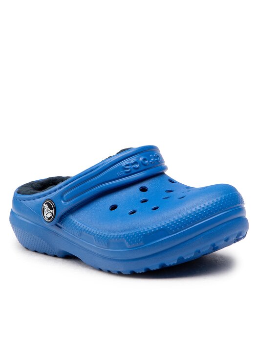 Şlapi Crocs Classic Lined Clog K 207010 Albastru | epantofi.ro