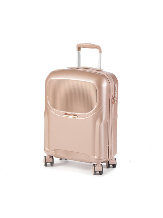 Самолетен куфар за ръчен багаж WITTCHEN 56-3P-131-77 Розов | obuvki.bg