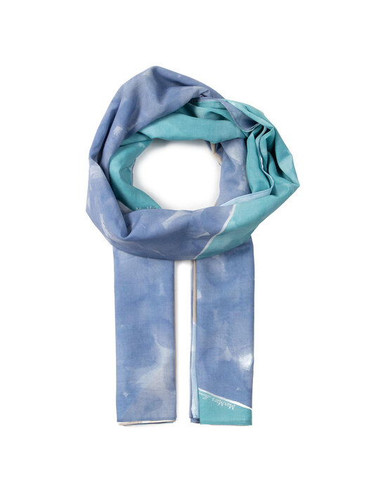 Šál Max Mara Leisure Dalmine 36910106 Modrá | eobuv.cz