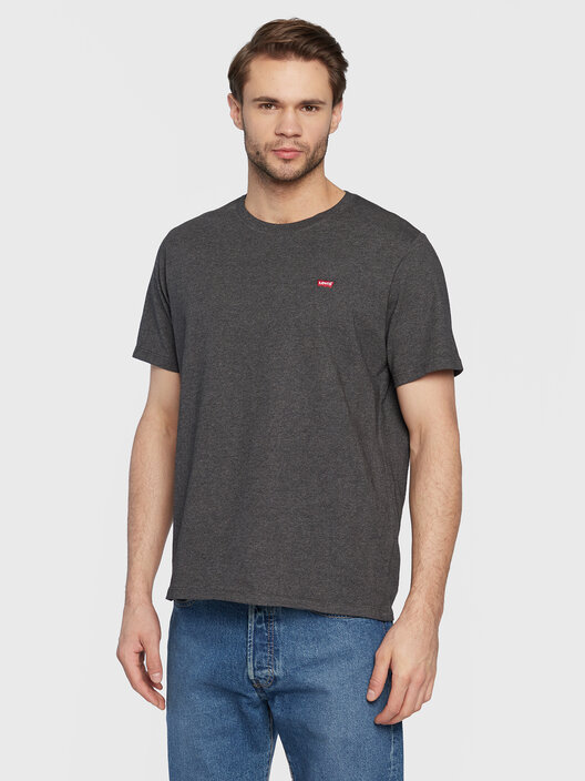 Levi's® T-Shirt Original Housemark 56605-0149 Grau Regular Fit | eschuhe.de