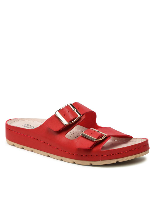 Klapki Go Soft WS121-01 Czerwony | eobuwie.com.pl