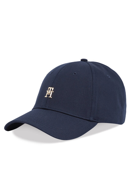 Șapcă Tommy Hilfiger Elevated Chic Cap AW0AW17128 Bleumarin | epantofi.ro