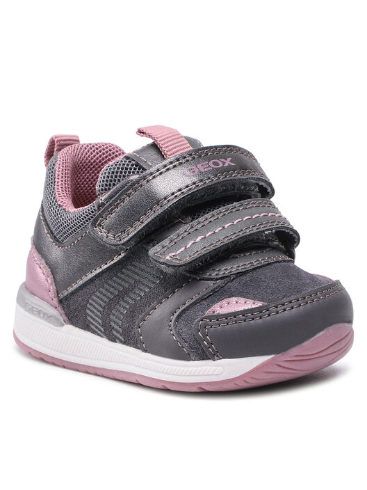Sneakersy Geox B Rishon G. A B150LA 022MA C0952 Szary | eobuwie.com.pl