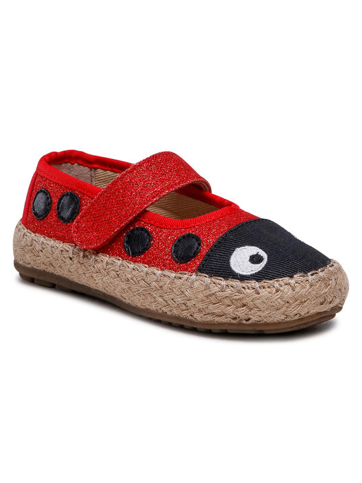 Espadrilles EMU Australia Ladybird Nest K12514 Rot | eschuhe.de