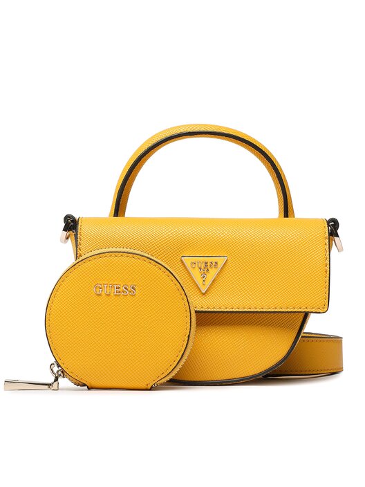 Geantă Guess Eco Alexie (EVG) Mini Bags HWEVG8 73778 Galben | epantofi.ro
