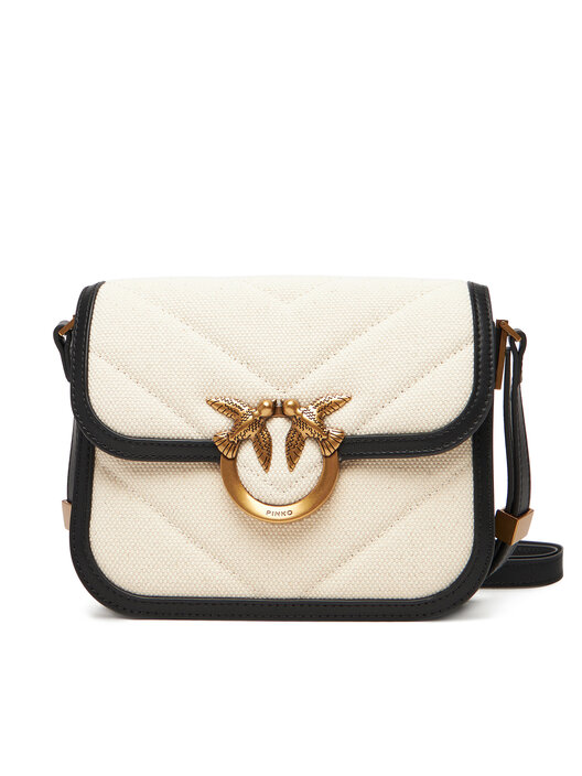 Τσάντα PINKO Love Box Bag Fl Mini PE 25 PLTT 104297 A2C7 Μπεζ ...