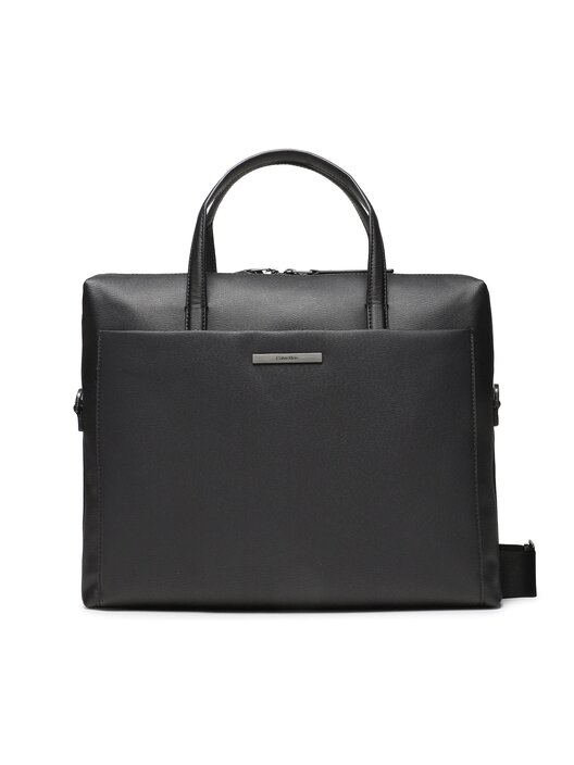 Laptoptasche Calvin Klein Modern Metal Laptop Bag K50K510537 Schwarz ...