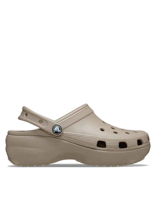 Παντόφλες Crocs Classic Platform Clog 206750 Μπεζ | epapoutsia.gr