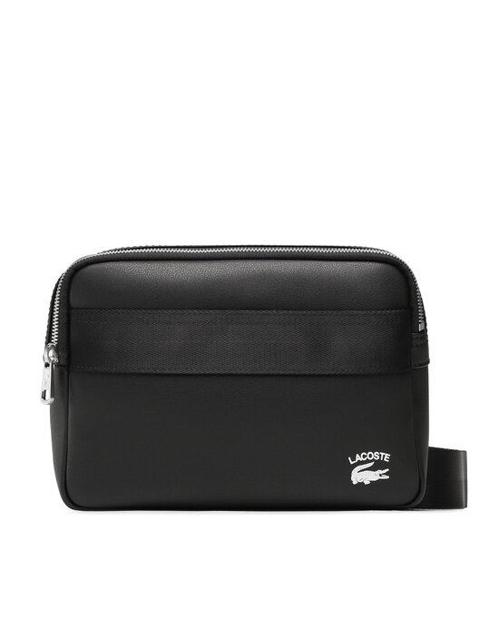 Geantă crossover Lacoste Reporter Bag NH4018PN Negru | epantofi.ro