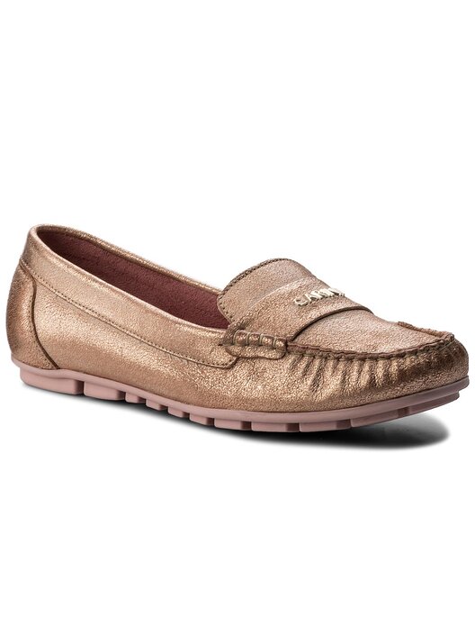 Mokasyny Carinii B4353 Różowy | eobuwie.com.pl