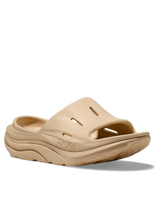 Şlapi Hoka Ora Recovery Slide 3 1135061 Bej | epantofi.ro