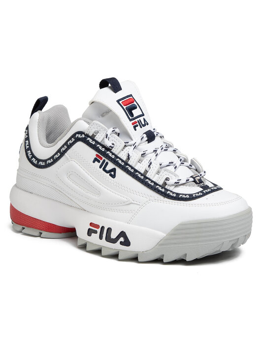 Sneakersy Fila Disruptor Logo Low Wmn 1010748.92N Biały | eobuwie.com.pl