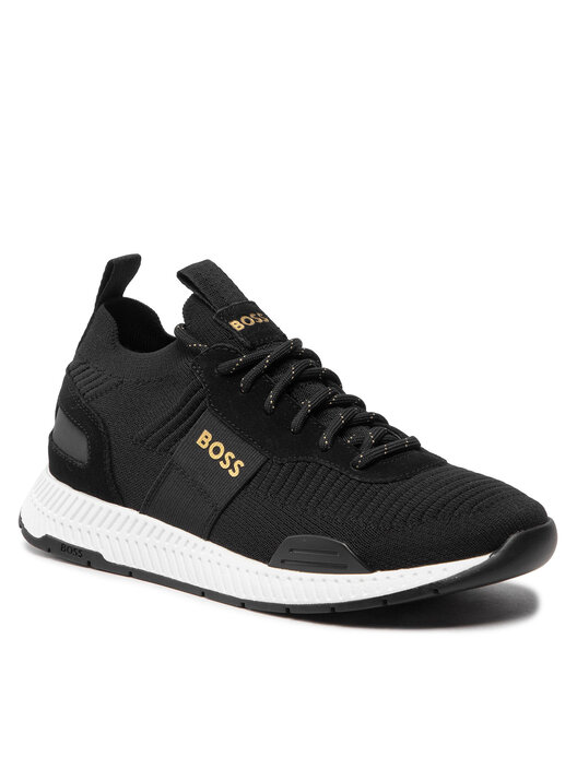 Sneakers Boss Titanium 50470596 10232616 01 Nero | escarpe.it