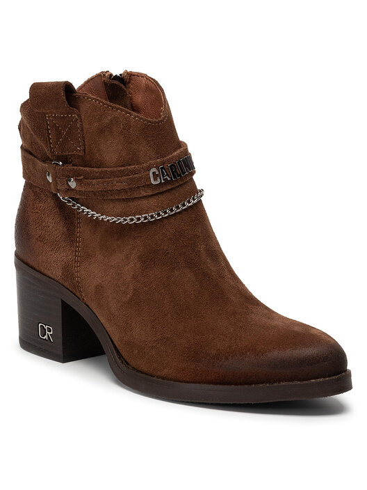 Botki Carinii B5193 Brązowy | eobuwie.com.pl