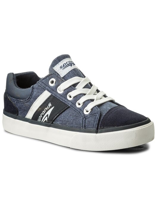 Tenisówki Sprandi C1880306-6C Granatowy | eobuwie.com.pl