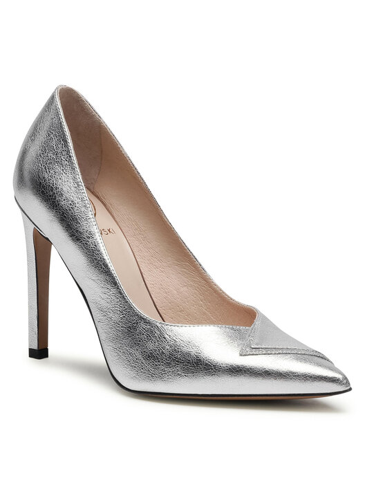 Scarpe stiletto Baldowski D03408-1451-003 Argento | escarpe.it