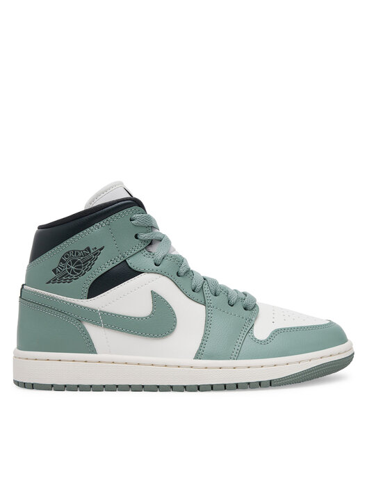 Sneakersy Nike Wmns Air Jordan 1 Mid BQ6472 130 Biały | eobuwie.com.pl