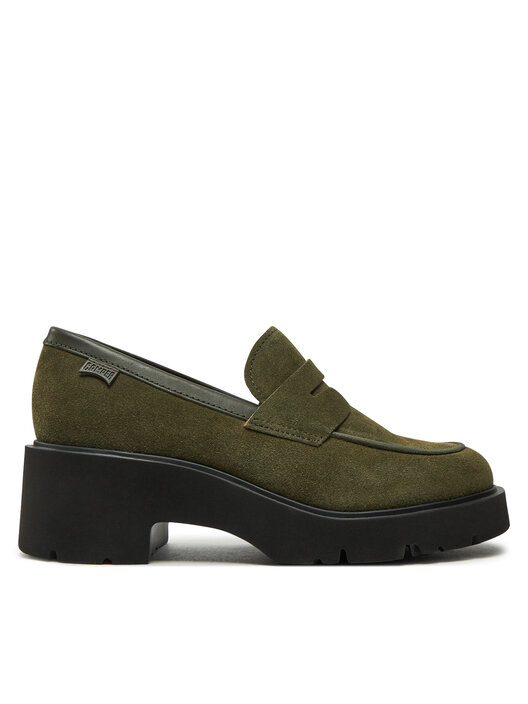 Loafersy Camper Milah K201425-021 Zelená | eobuv.cz