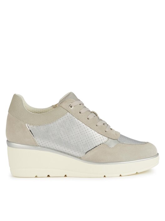 Sneakers Geox D Ilde D25RAA 0AJ22 C0898 Argintiu | epantofi.ro
