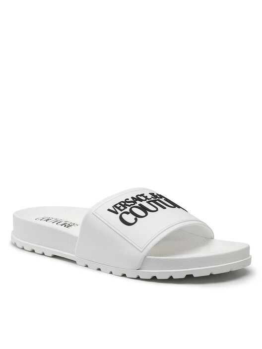 Şlapi Versace Jeans Couture 71YA3SQ2 Alb | epantofi.ro