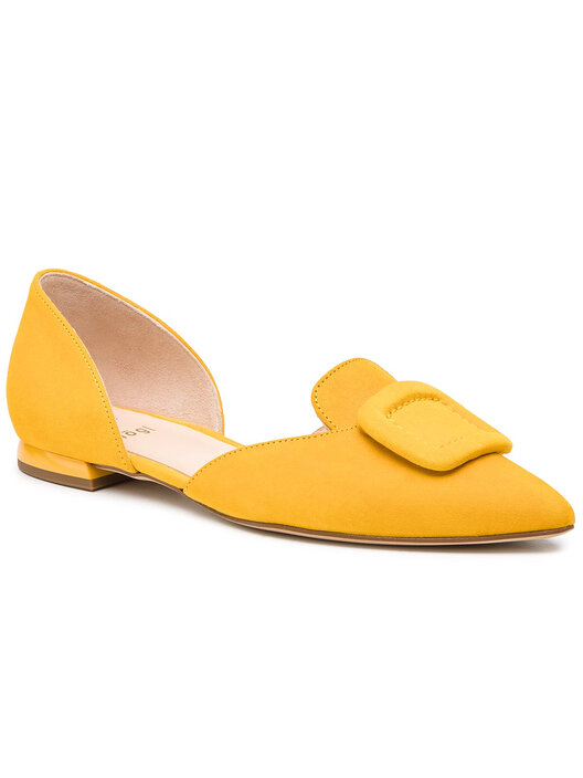 Półbuty HÖGL 7-100032 Żółty | eobuwie.com.pl