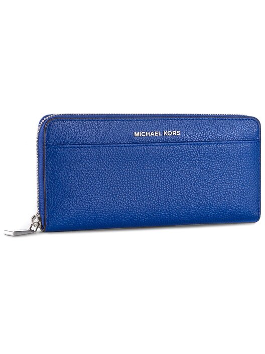 Portofel Mare de Damă MICHAEL Michael Kors Mercer 32S7SM9E9L Bleumarin ...