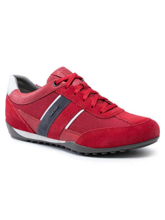 Sneakers Geox U Wells C U52T5C 02214 C7000 Rosso | escarpe.it