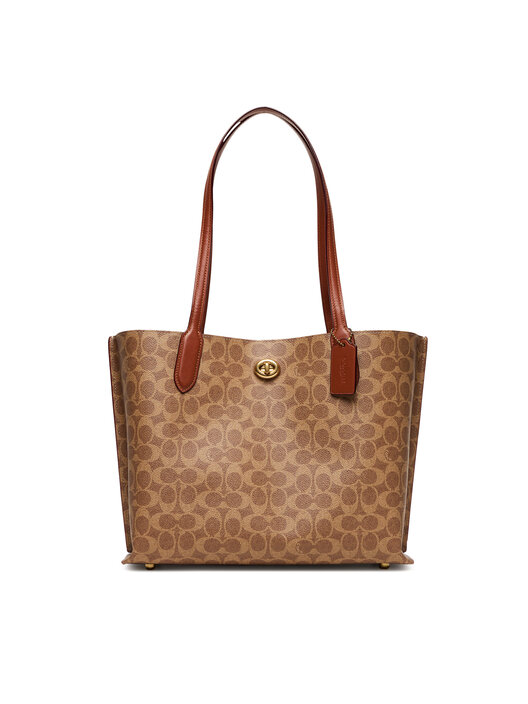 Дамска чанта Coach C0693 Кафяв | obuvki.bg