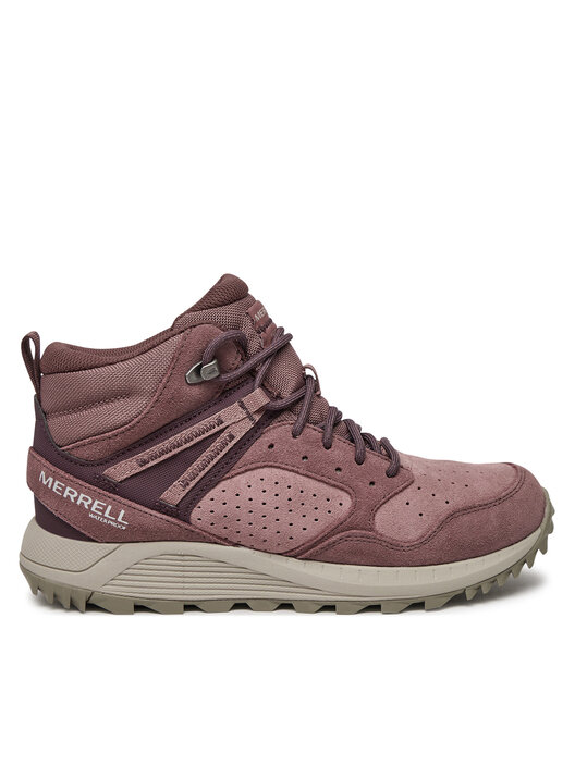 Turistická obuv Merrell Wildwood Mid Ltr Wp J068104 Bordó | eobuv.cz