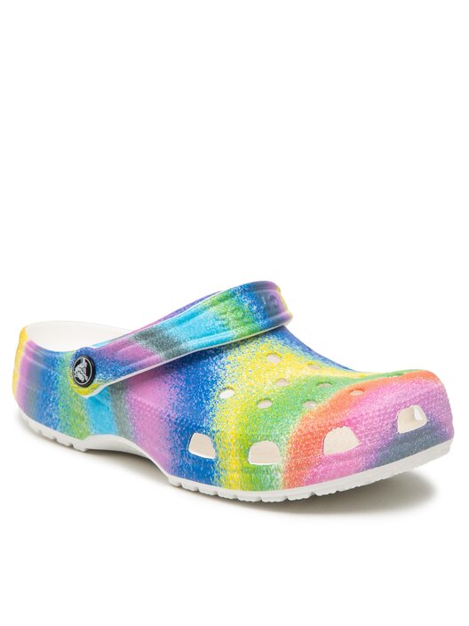 Şlapi Crocs Classic Spray Dye Clog 208054 Colorat | epantofi.ro