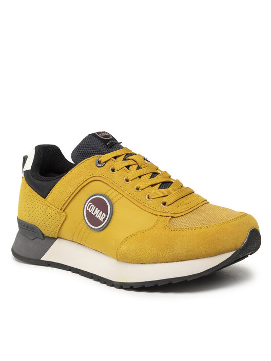 Sneakersy Colmar Travis Authentic 011 Żółty | eobuwie.com.pl
