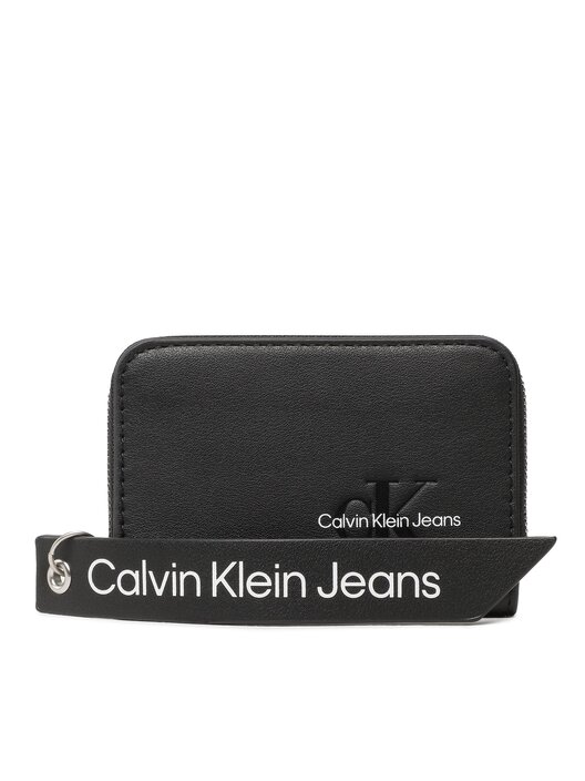 Mały Portfel Damski Calvin Klein Jeans Sculpted Med Zip Around Tag ...