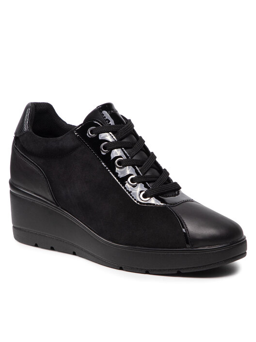 Sneakers Geox D Ilde E D16RAE 02285 C9999 Schwarz | eschuhe.de