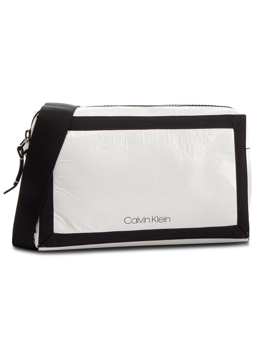 Kabelka Calvin Klein Outline Medium Crossbody K60K604820 Bílá | eobuv.cz