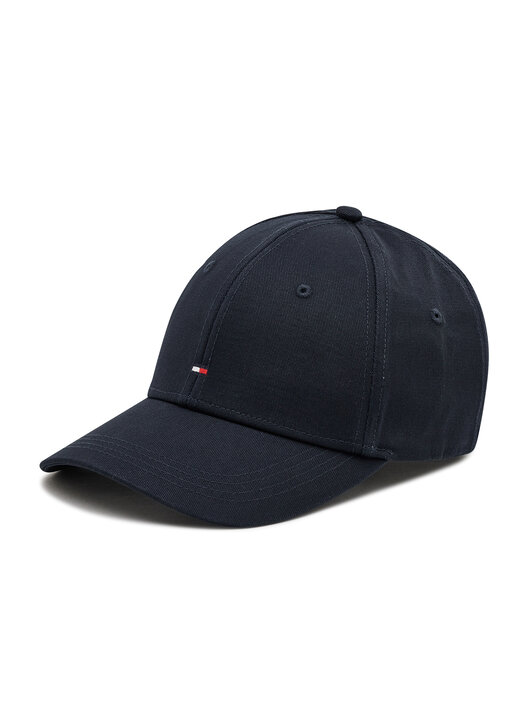 Cap Tommy Hilfiger Essential Flag Cap AW0AW10624 Dunkelblau | eschuhe.de