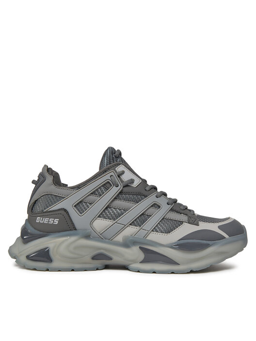 Sneakersy Guess FMPBEL FAB12 Szary | eobuwie.com.pl