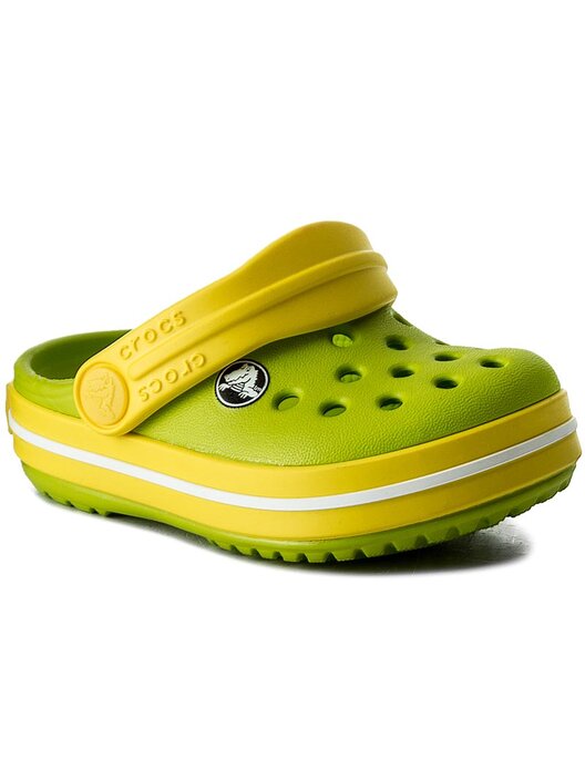 Şlapi Crocs Crocband Clog K 204537 Verde | epantofi.ro
