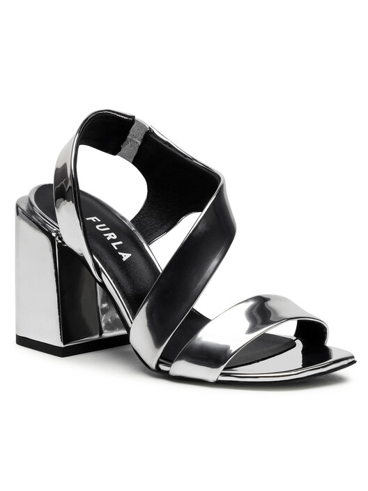 Sandały Furla Block YD81FBK-A.0201-AR000-a-401-20-IT-35 00 S Srebrny ...