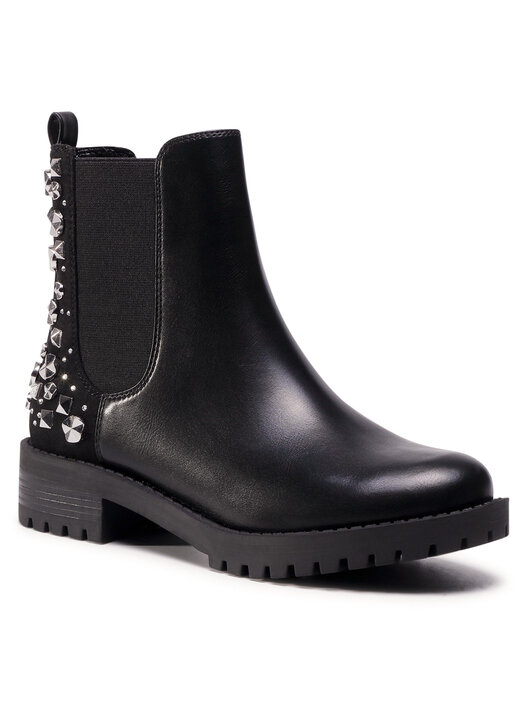 Kotníková obuv s elastickým prvkem Guess Hurlie FL7HUE ELE10 Černá ...