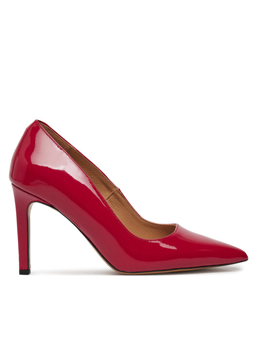 Pantofi cu toc subțire R.Polański 1809 Roșu | epantofi.ro