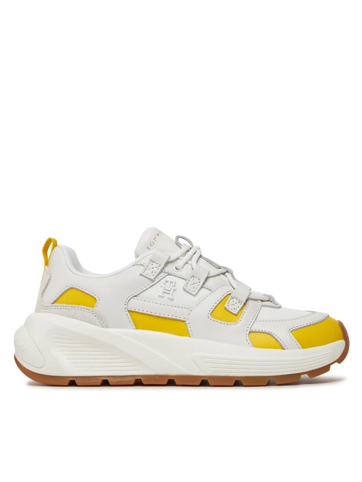 Sneakers Tommy Hilfiger Th Premium Runner Mix FW0FW07651 Bianco ...