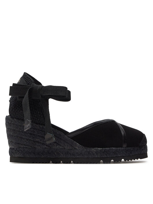 Espadryle Unisa Carei 24 Ks Ns Czarny | eobuwie.com.pl