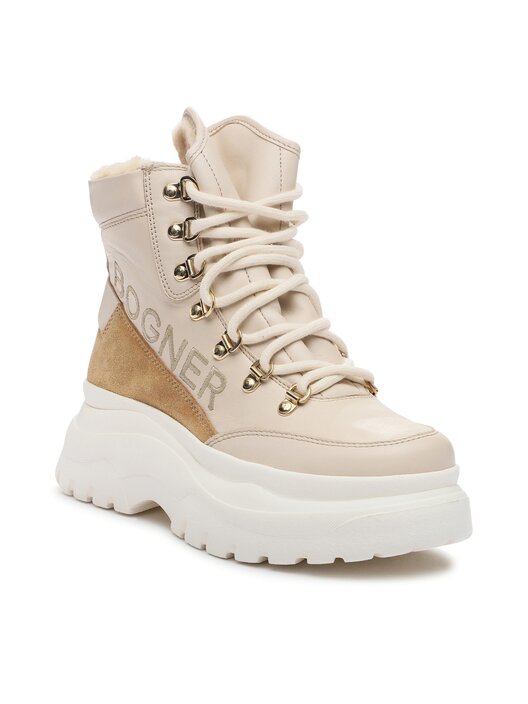 Halbschuhe Bogner Banff 6 22242773 Beige | eschuhe.de