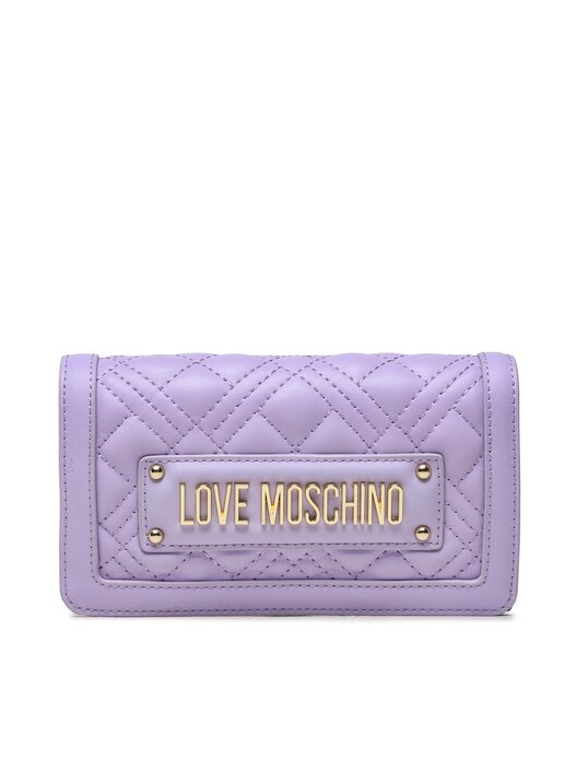 Portfel LOVE MOSCHINO JC5603PP0GLA0651 Fioletowy | eobuwie.com.pl