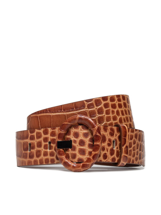 Дамски колан Weekend Max Mara Key 50560212600 Кафяв | obuvki.bg